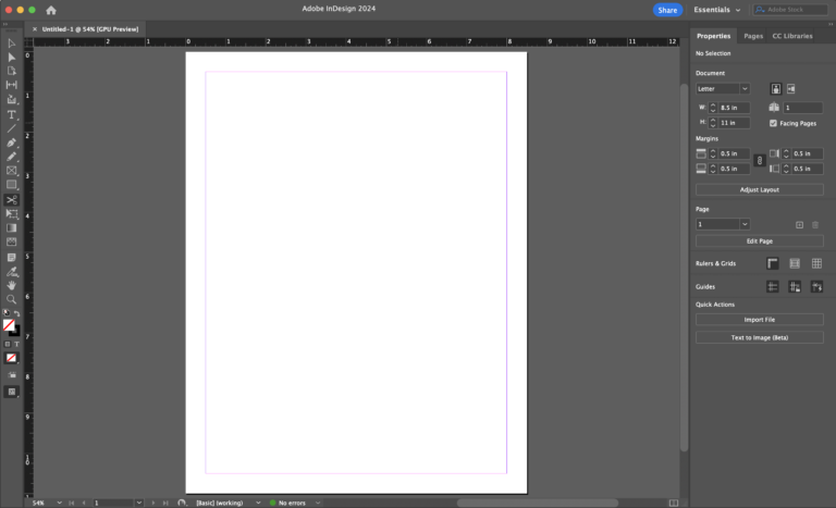 Introduction to InDesign Tools - Annenberg Digital Lounge